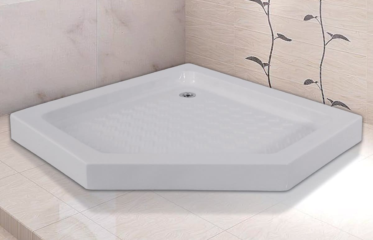 PENTAGON ACRYLIC SHOWER TRAY | April 2026 | Al Wadi SBM – Sanitary Ware ...